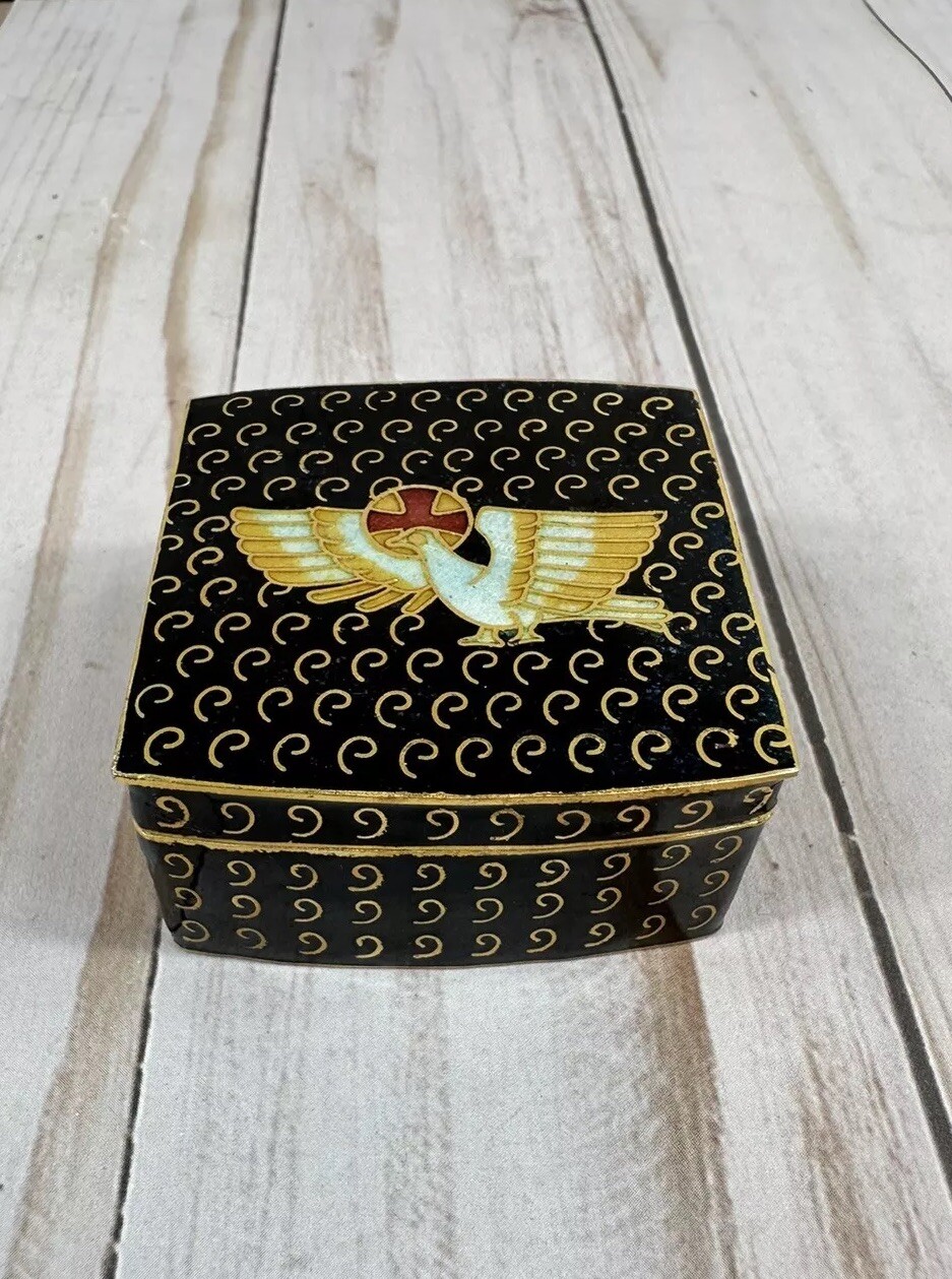 Museum Of Jewelry, Jewelry Trinket Box, Celtic Iron Cross And Dove ...