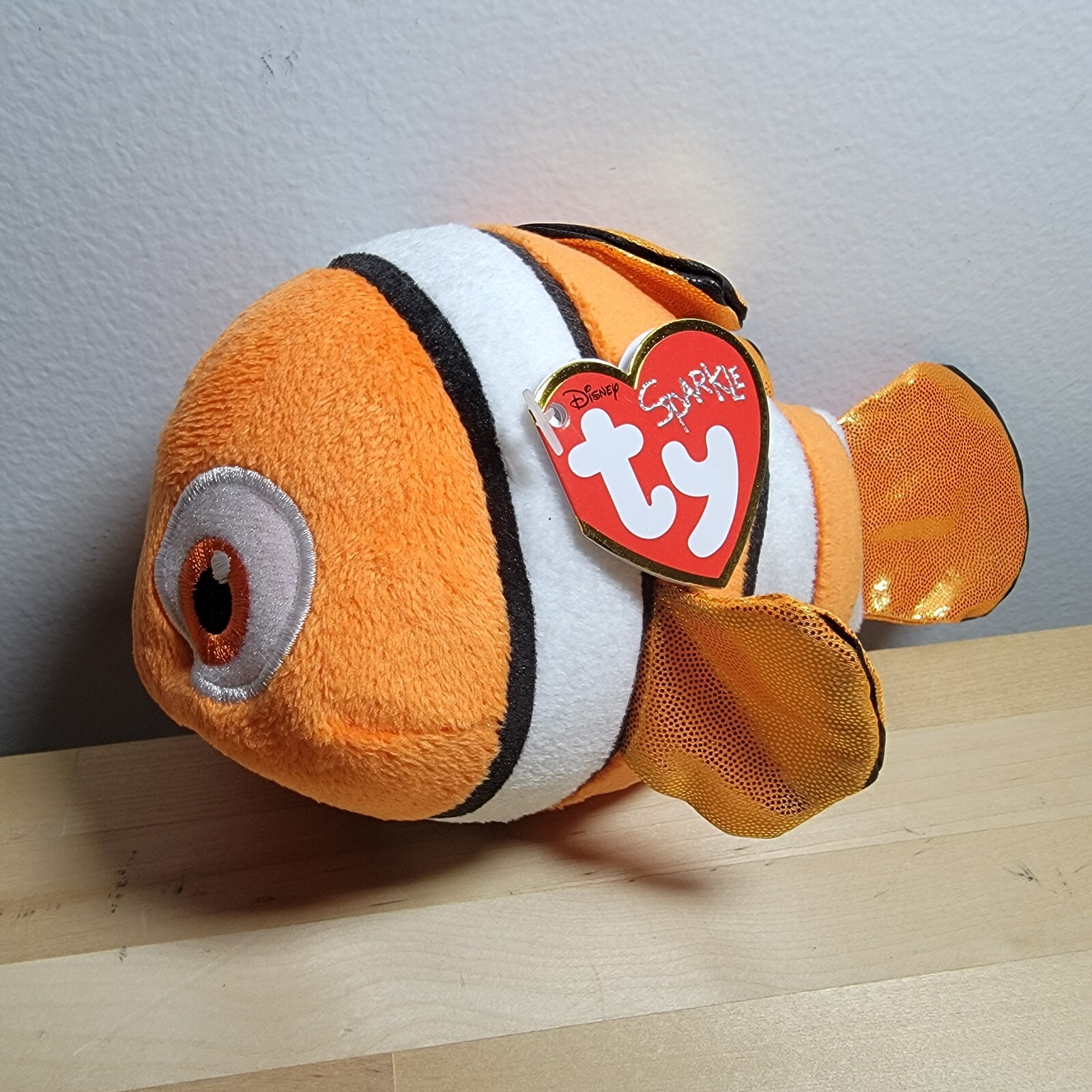 Ty Sparkle ~ 1st NEMO ~ from Disney movie "Finding Nemo" MINT with MINT ...