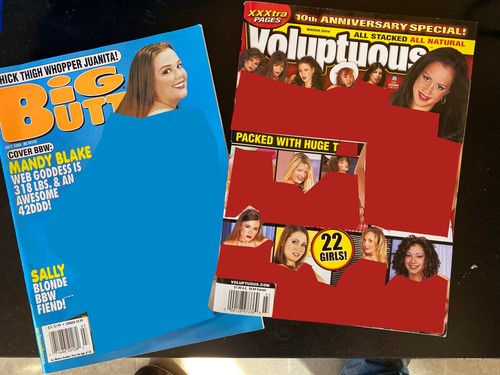 BIG BUTT Magazine and VOLUPTUOUS Magazine great condition | eBay UK
