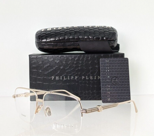 New Authentic Philipp Plein Eyeglasses VPP 063 Col 0349 VPP063 Rock ...