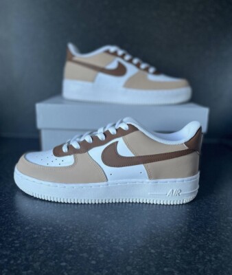 Brown custom air force 1 | eBay