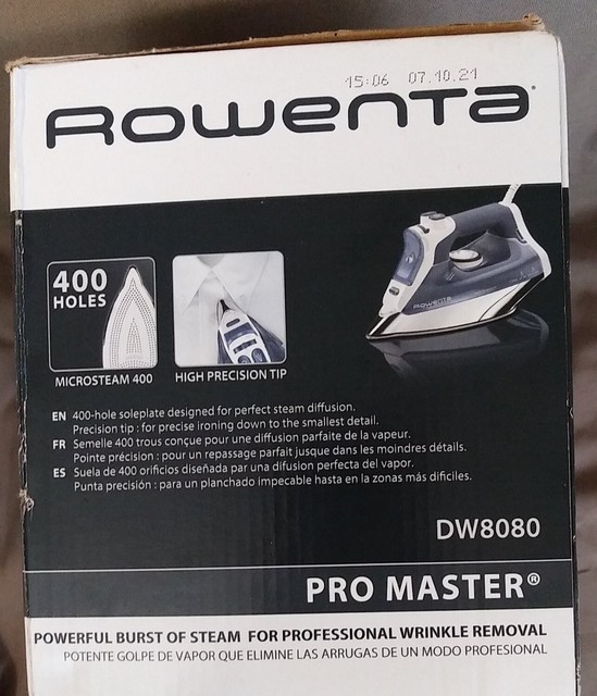 Rowenta DW8080 Professional Steam Iron - Blue for sale online | eBay