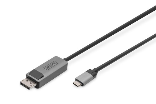 ASSMANN DIGITUS USB Type C to DisplayPort Bidirectional Adapter Cable ...