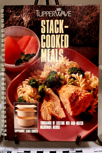 Tupperwave Stack Cooked Meals Mix and Match Microwave Menus 1990 ...