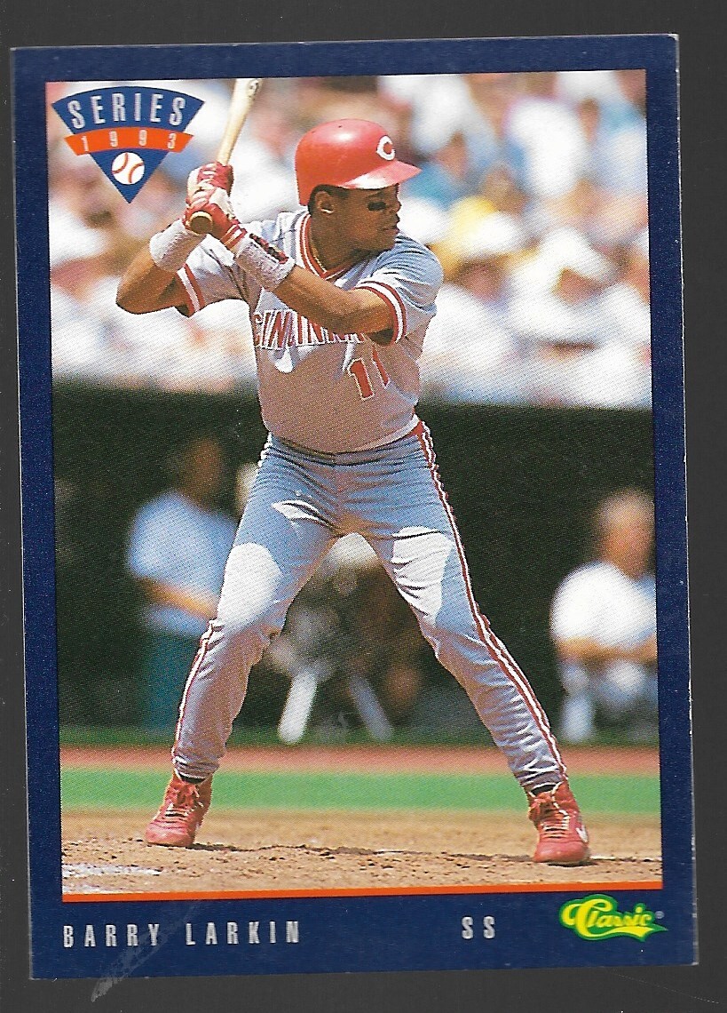 1993 Series Classic Barry Larkin T52 Trivia Game Cincinnati Reds | eBay