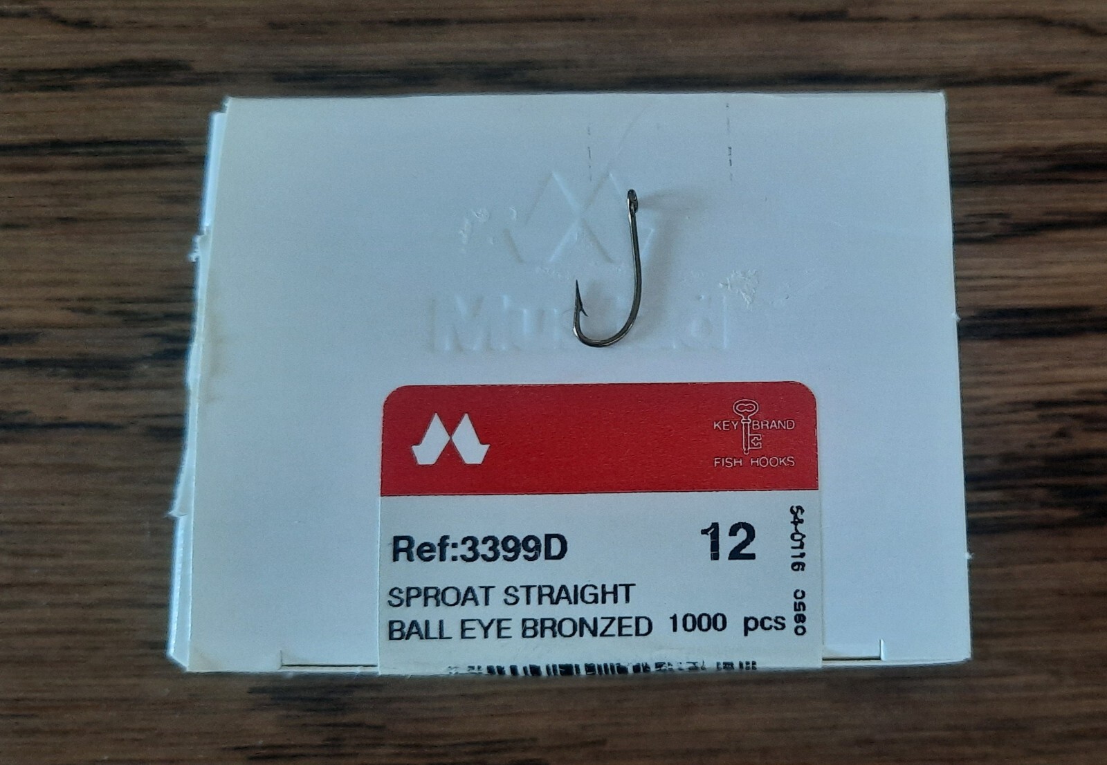 Mustad fly tying hooks 3399D Size 12 Package of 1000! | eBay