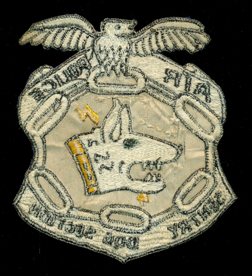 USAF Air Police K-9 Sentry Dog Section Patch S-24 | eBay