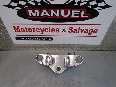 00 YAMAHA XVS650 V-STAR CLASSIC UPPER TRIPLE TREE & RISORS 4VR-W2341-10 ...