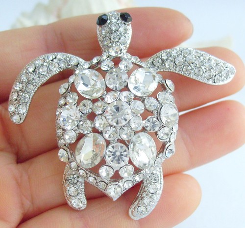 Unique Animal Turtle Keychain Pendant Rhinestone Crystal KP03344 | eBay
