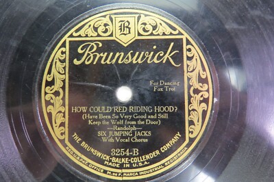 Six Jumping Jacks - BRUNSWICK 3254 - Tom Stacks - How Could Red Riding ...