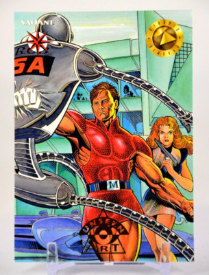 1993 Upper Deck Valiant Unseen Art Magnus and Leeja #U2 | eBay