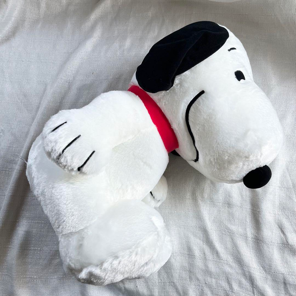 Peanuts Snoopy Giga Jumbo Sitting Version BIG Plush Toy SEGA 50cm New ...