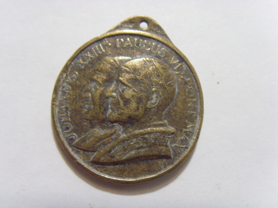 antiqu catholic pope John xx111 Pope Paul vi large 37 mm religious ...