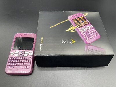 RARE!! Sprint Sanyo Pink SCP-2700 WORKS! 67215019951| eBay