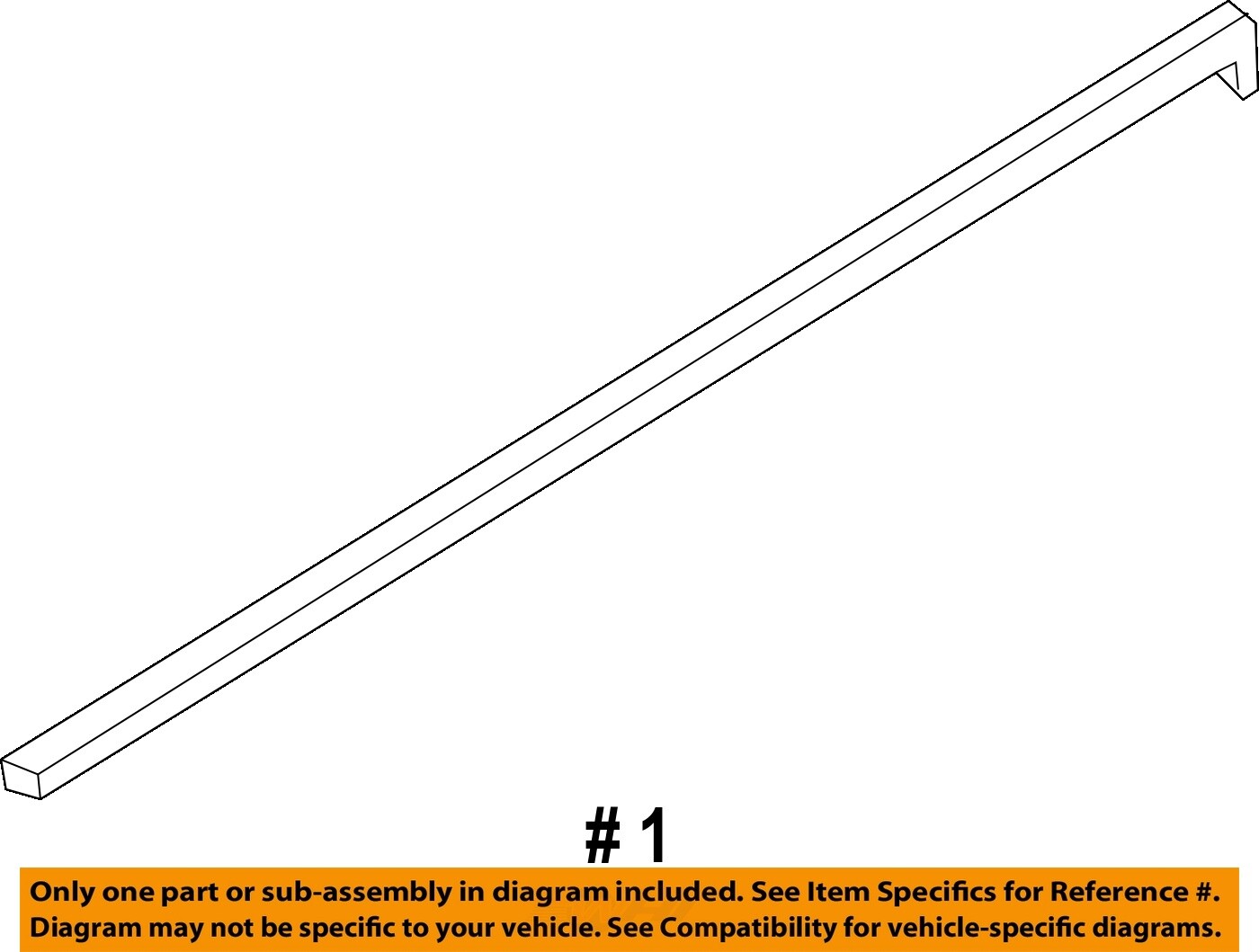 Genuine BMW Belt Molding 51-33-7-336-958 for sale online | eBay
