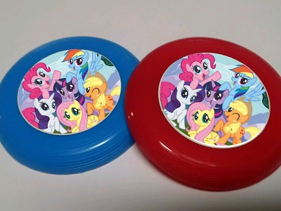 12 MY LITTLE PONY mini frisbees birthday party favor, treat bags ...