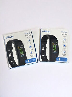 2 x Altius Activity Tracker (Black) | eBay Australia