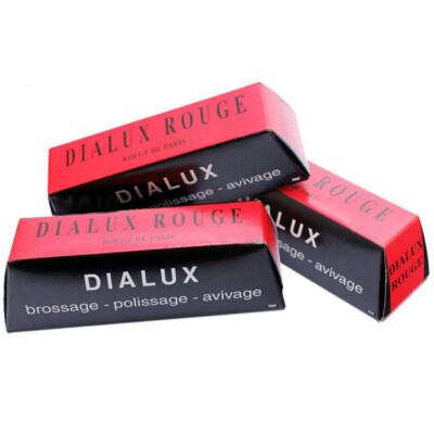 Dialux Red Rouge Polishing Compound Set 3 Bars Polish Gold Jewelry ...