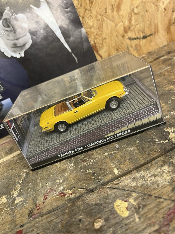 James Bond Car Collection Triumph Stag And Magazine | eBay UK