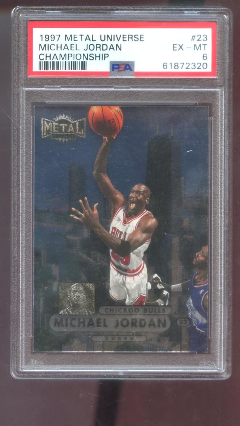 1997-98 Metal Universe - #23 Michael Jordan for sale online | eBay