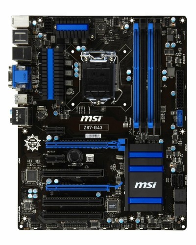 MSI Z87-G43 MS-7816 Ver.1.2 Z87 Mainboard ATX Sockel 1150 #34735 | eBay