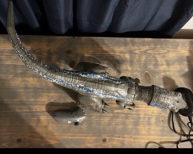 Jurassic World Alpha Training Blue Tested Working W/ Remote And Charger ...