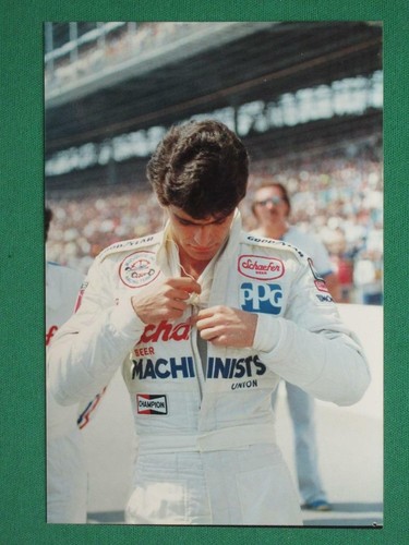 1984 INDIANAPOLIS 500 JOSELE GARZA SCHAEFER RACING RACE VINTAGE MEXICAN ...