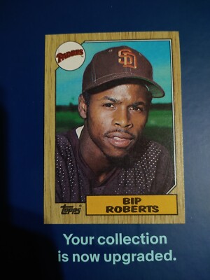 1987 Topps #637 Bip Roberts RC Padres | eBay