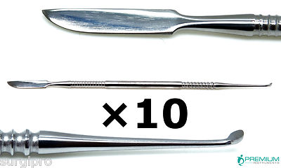 10× Dental Lecron Spatula Mixing Lab Restorative Double Ends Premium ...