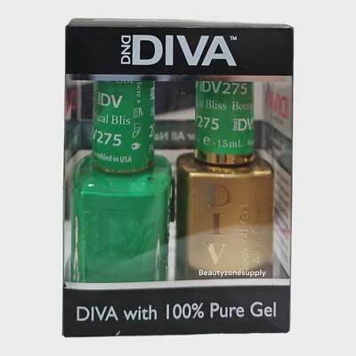 DND Diva Duo Gel & Lacquer 275 Botanical Bliss | eBay
