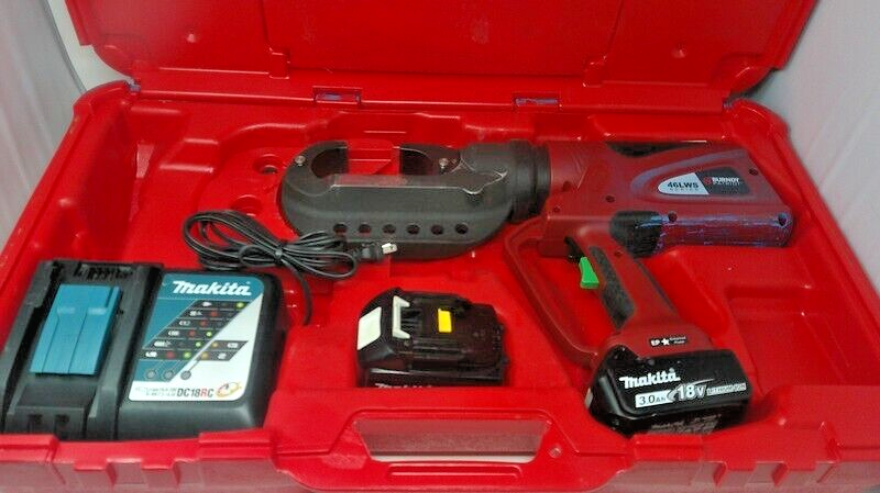 Burndy PAT46LWS Hydraulic Self-Contained Crimping Tool Demo Unit | eBay