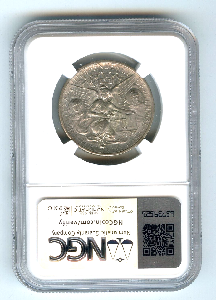 1934 Texas Silver Commemorative MS-65 NGC BETTER COIN!! SHARP! NO ...