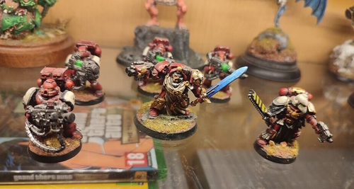 Warhammer 40k Librarian Terminator Armor +Devastator Squad Rare Metal ...