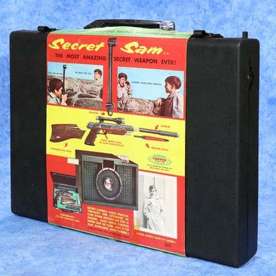 1965 SECRET SAM Spy Attache Case by TOPPER TOYS Mint! | eBay