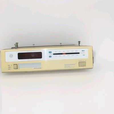 Vintage GE Spacemaker Radio Cassette Player Circa 70s | eBay