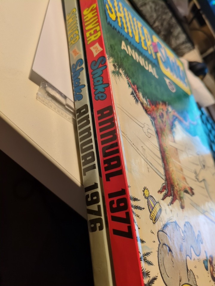 Shiver and Shake 1976 And 1970 Annual Vintage Hardback Book | eBay UK