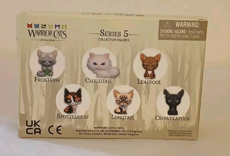 Warrior Cats Series 5 Collector Mini Figures Leafpool & Crowfeather | eBay