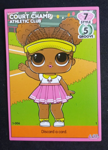 LOL Surprise! Dance Off #1-006 Court Champ Athletic Club Popular Card ...