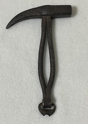 Vintage Maine Dug Relic Blacksmith Made Snow Knocker Hammer Horse Hoof ...