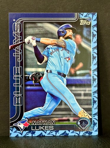 2025 Topps Ser 2 Baseball Nathan Lukes Team Logo Border Variation 420 ...