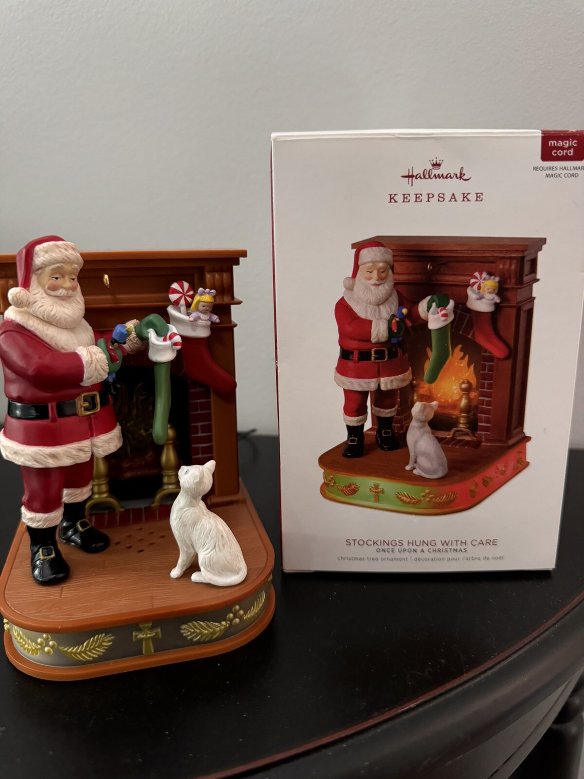 2018 Hallmark STOCKINGS HUNG WITH CARE Once Upon A Christmas Magic Cord ...