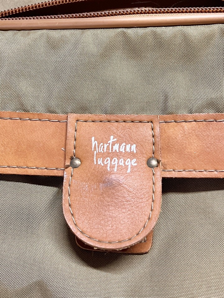 Vintage Hartmann Luggage Messenger Bag Briefcase Laptop Carrying Case ...