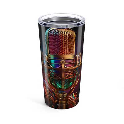 Tumbler 20oz Studio Microphone Cup, Coffee Mug, Tea Tumbler, Music ...