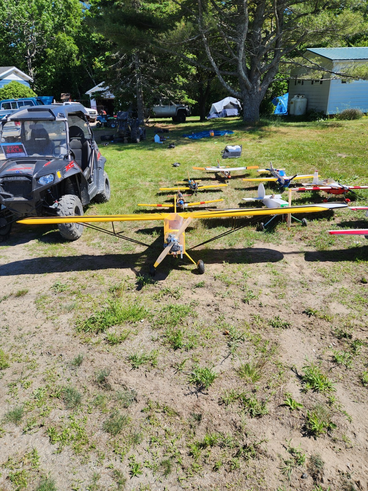 Piper Cub 1/3rd Scale Rc Plane | eBay
