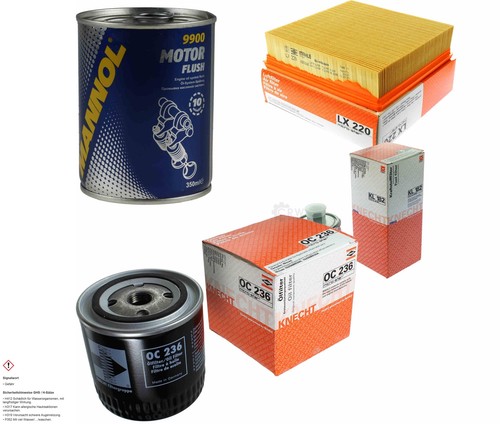 MAHLE / KNECHT Kit D'inspection Filtre kit SCT Lavage Moteur 11610372 ...