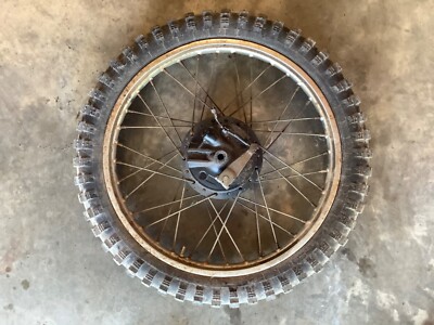 Yamaha MX100. Front wheel. | eBay