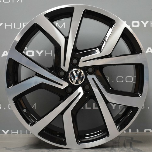 GENUINE VOLKSWAGEN GOLF GTI GTD BRESCIA MK7 19" INCH ALLOY WHEELS X4 ...