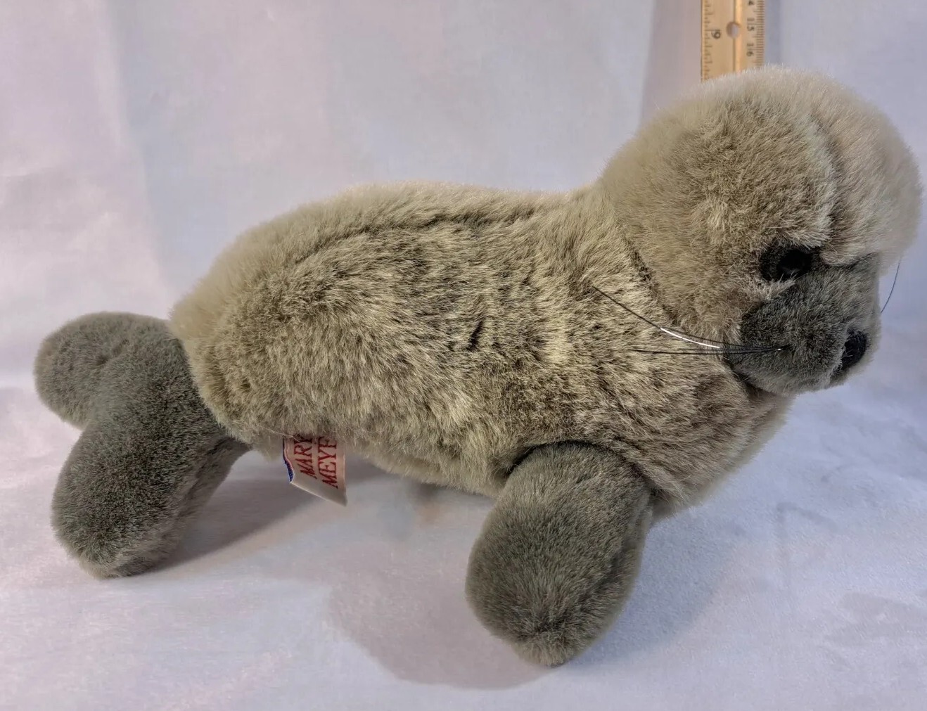Mary Meyer Gray Plush Stuffed Sea Animal Toy Sammy Seal 18” Silver | eBay