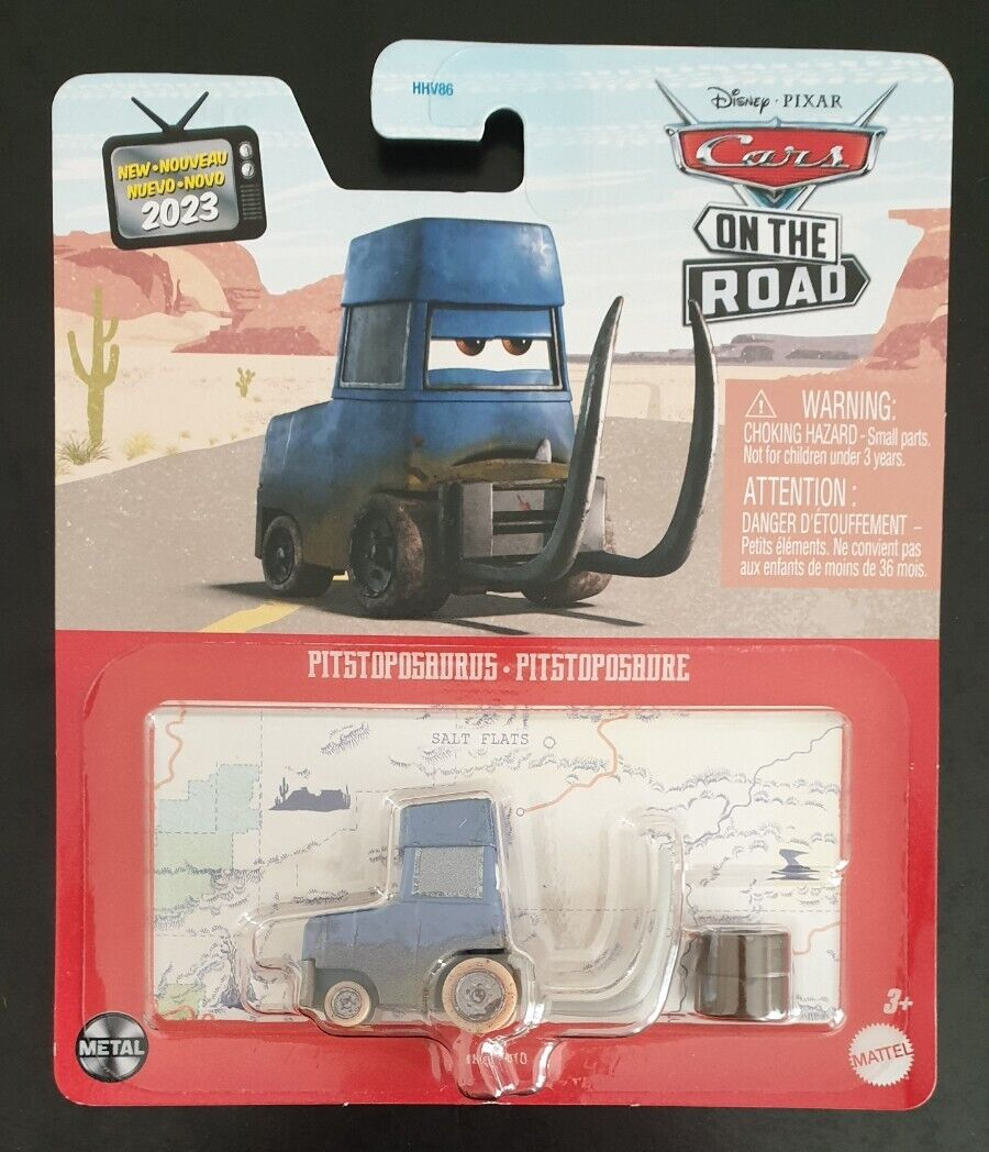 Disney Pixar Cars On The Road Pitstoposaurus Diecast Dinosaur Vehice ...