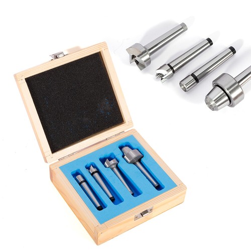 4x Heavy Duty MT1 Wood Lathe Live Center Set Wood Lathe Drive Spur Cup ...